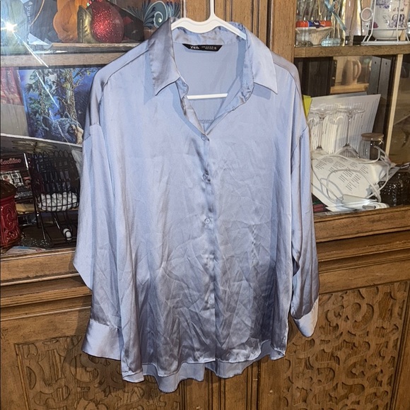 Zara | Shirts | Zara Mens Blue Shirt | Poshmark